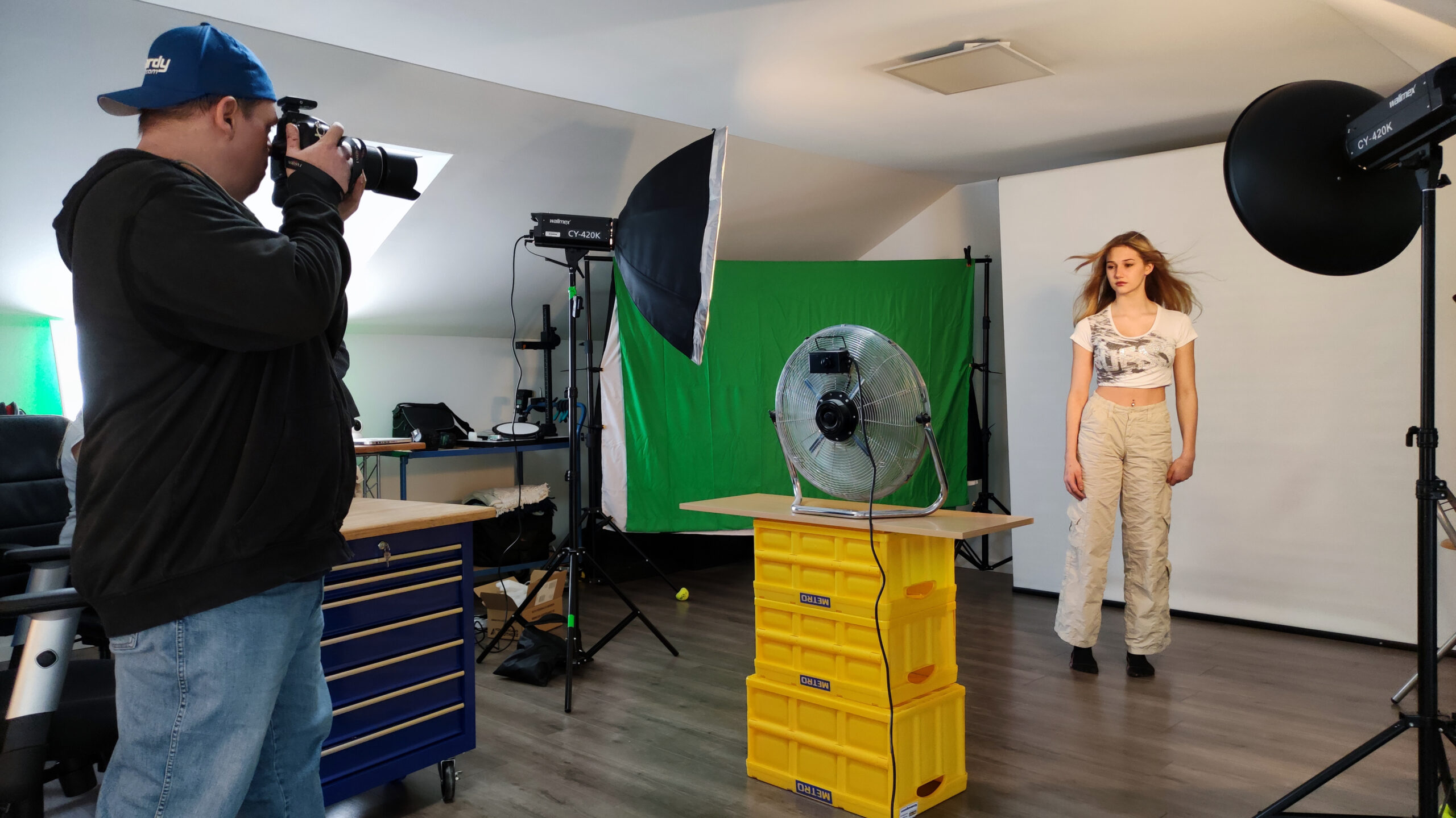 Samples - Studio Setup Backstage - variovision.studio