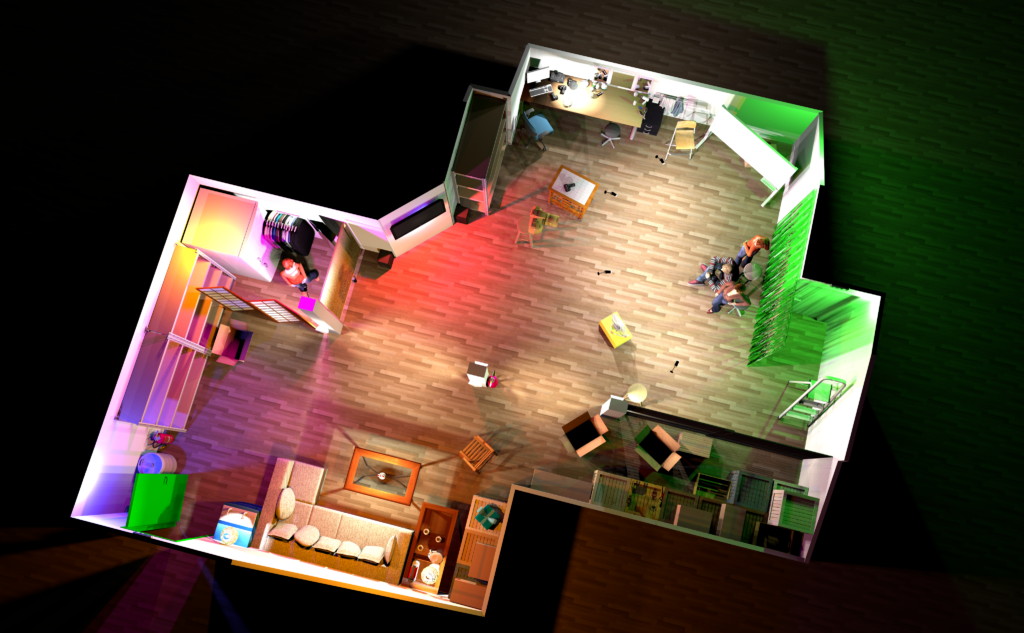 Studio in 3D + Raumplan - variovision.studio